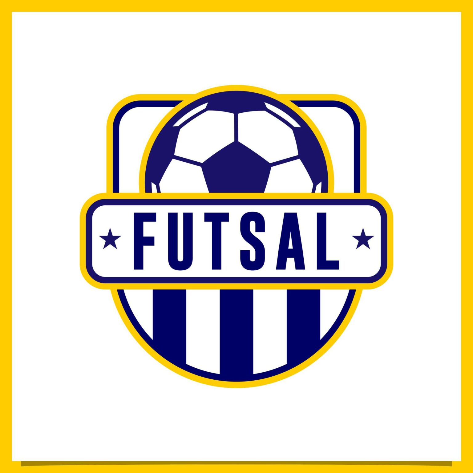 Set futsal logo design collection - $5 - MasterBundles