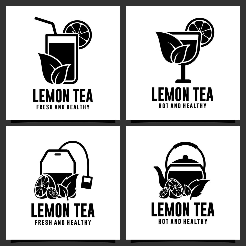 Set lemon tea logo vector design collection - $6 - MasterBundles