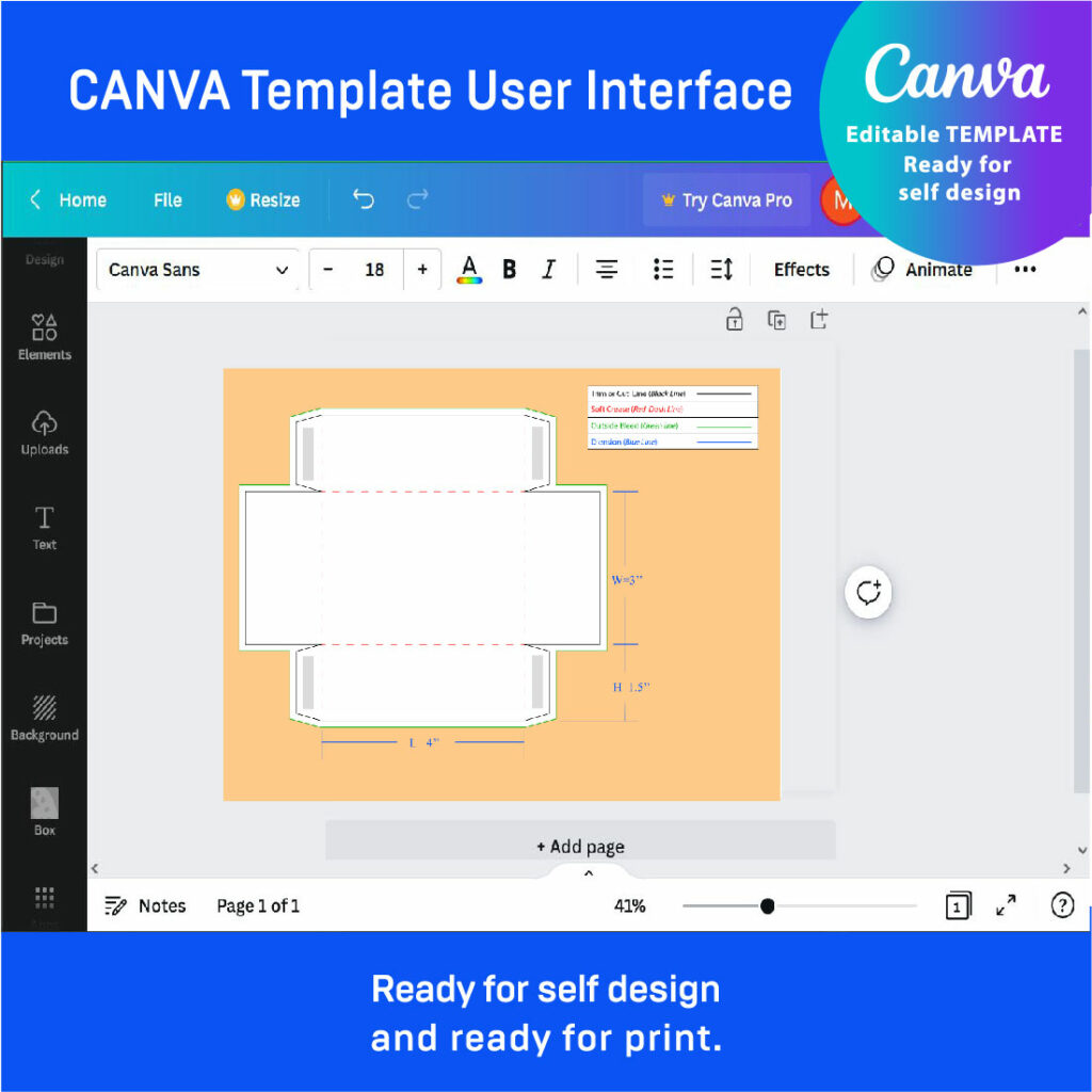 Shoe Box, Rectangle Box, Packaging box, Dieline Template - MasterBundles