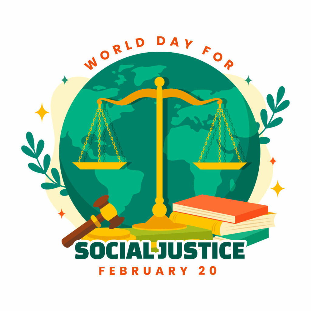 12 World Day of Social Justice Illustration - MasterBundles