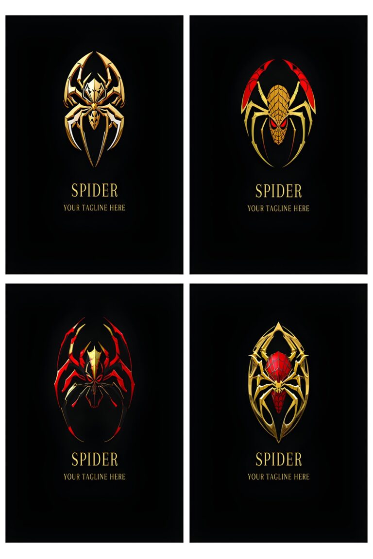 Spider - Logo Design Template - MasterBundles