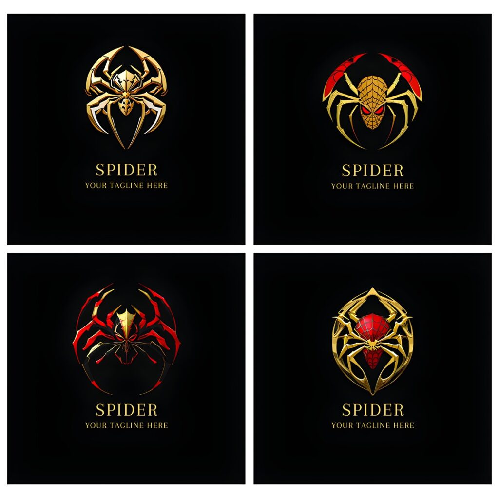 Spider - Logo Design Template - MasterBundles