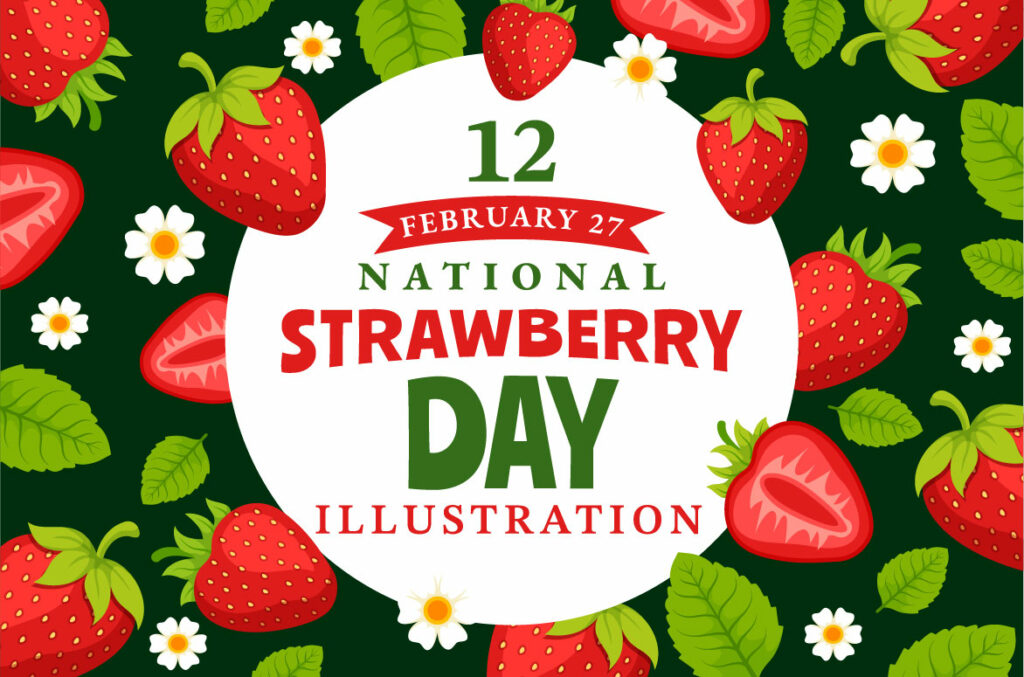 12 National Strawberry Day Illustration - MasterBundles