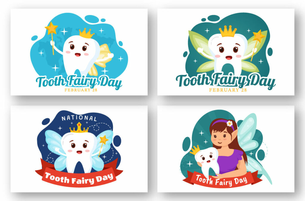 12 National Tooth Fairy Day Illustration - MasterBundles