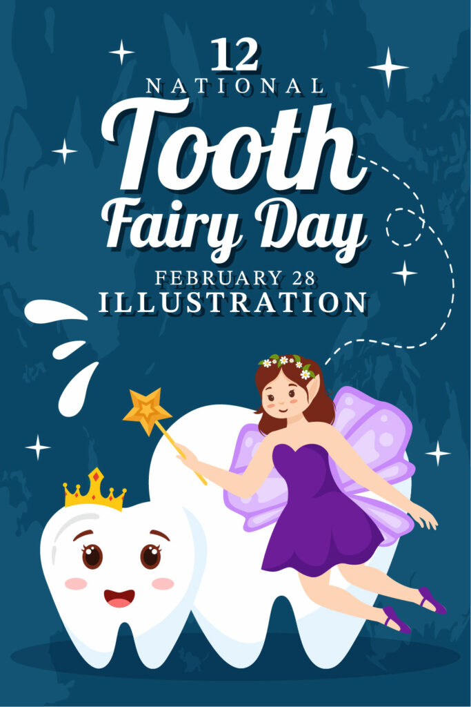 12 National Tooth Fairy Day Illustration - MasterBundles