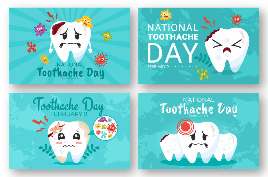 12 National Toothache Day Illustration - MasterBundles