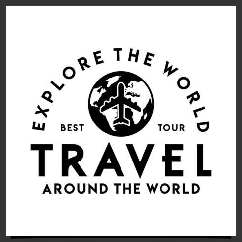 Travel around the world logo design collection - $6 - MasterBundles