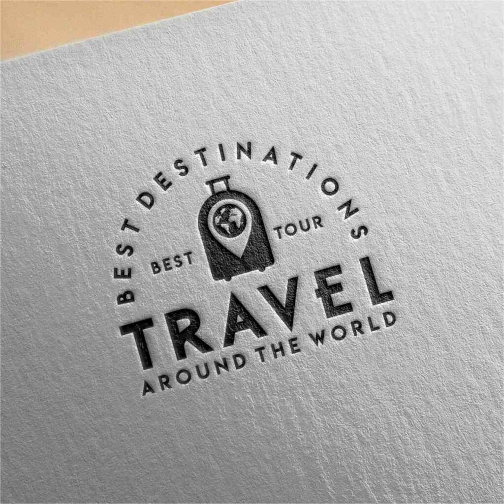 Travel around the world logo design collection - $6 - MasterBundles