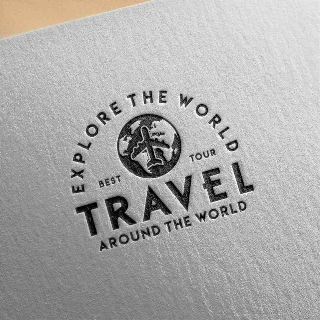 Travel around the world logo design collection - $6 - MasterBundles