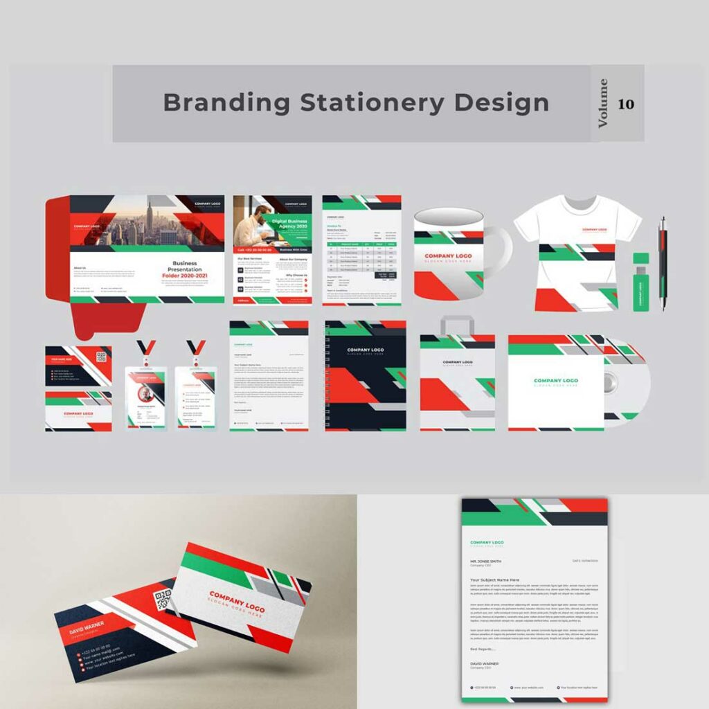 Business Stationary Template - MasterBundles