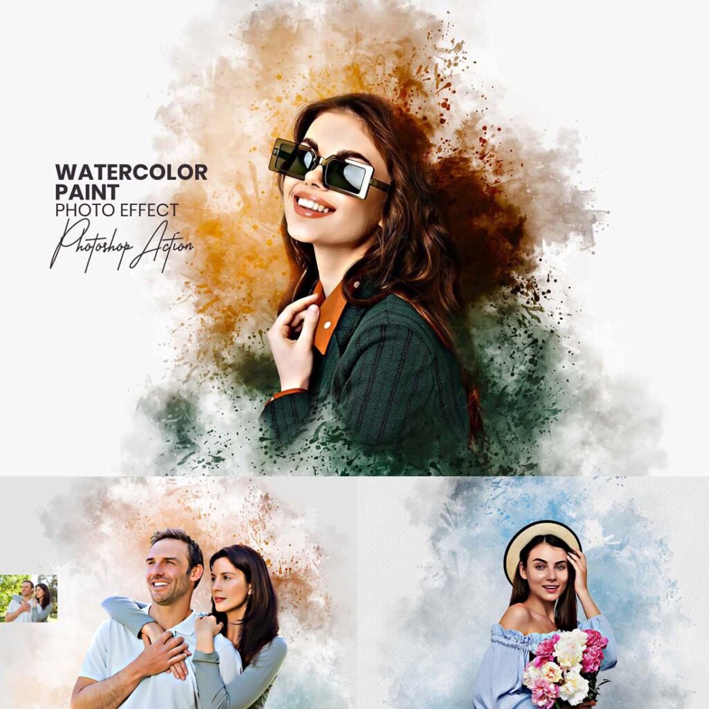 Digital Painting Photoshop Action - MasterBundles