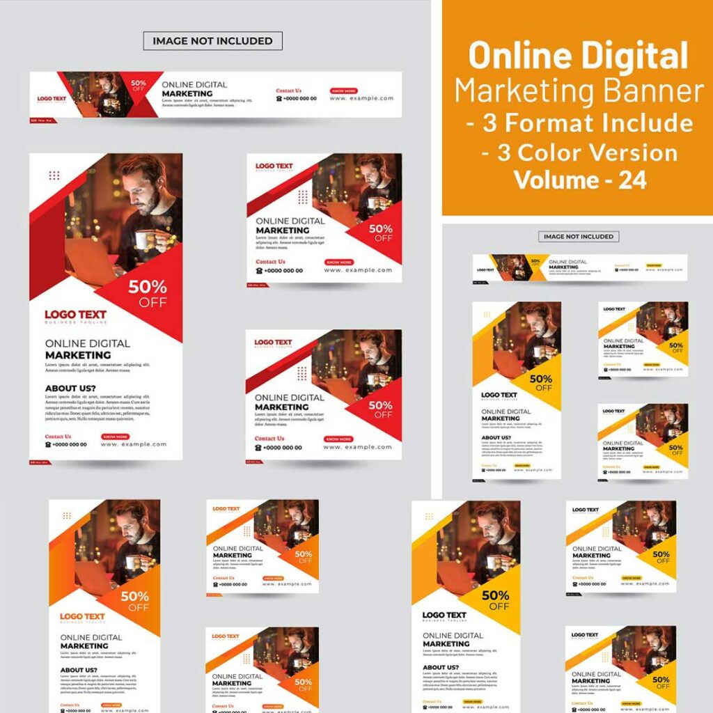 Digital Marketing Banner Template - MasterBundles