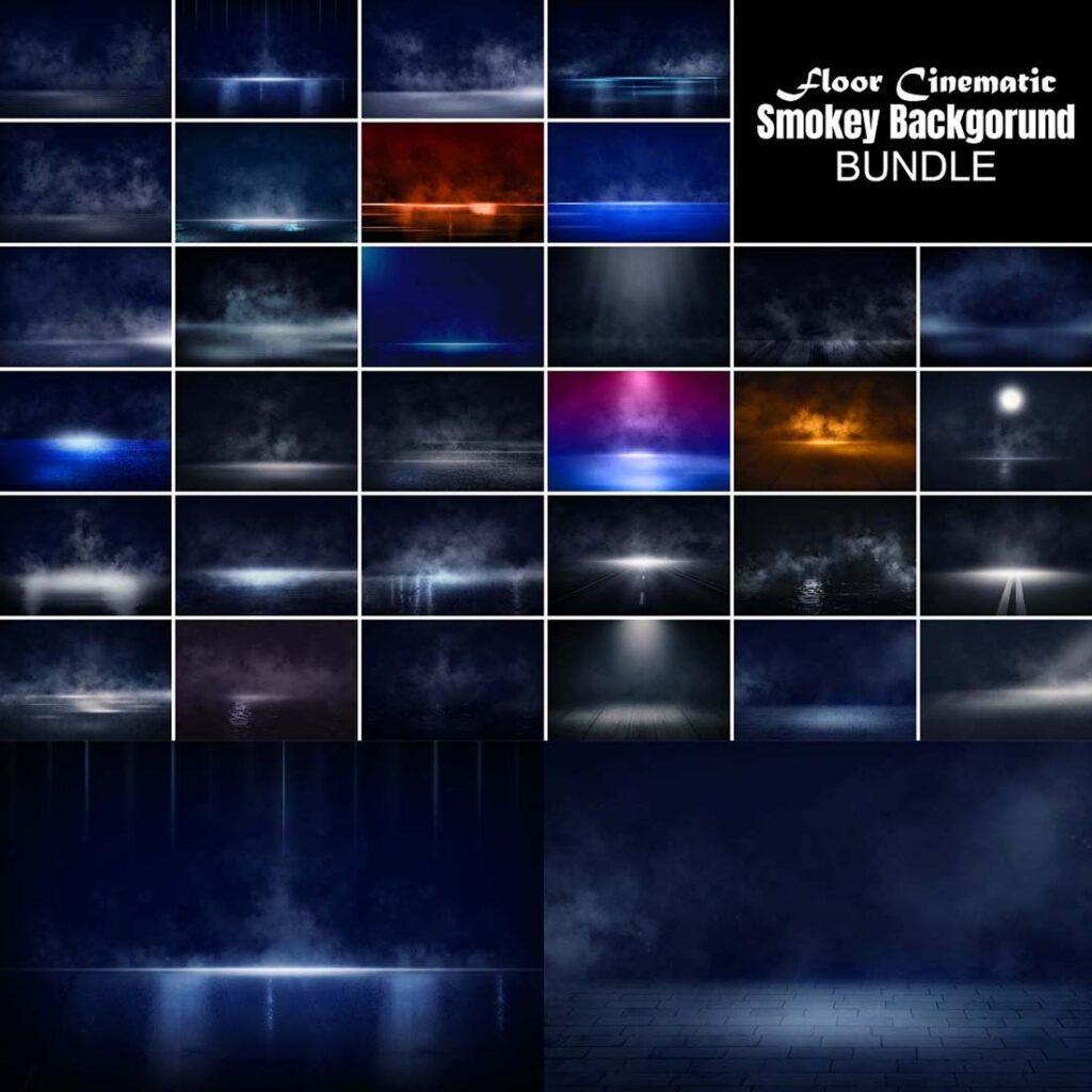 Floor Cinematic Jpg Smoke Background - MasterBundles