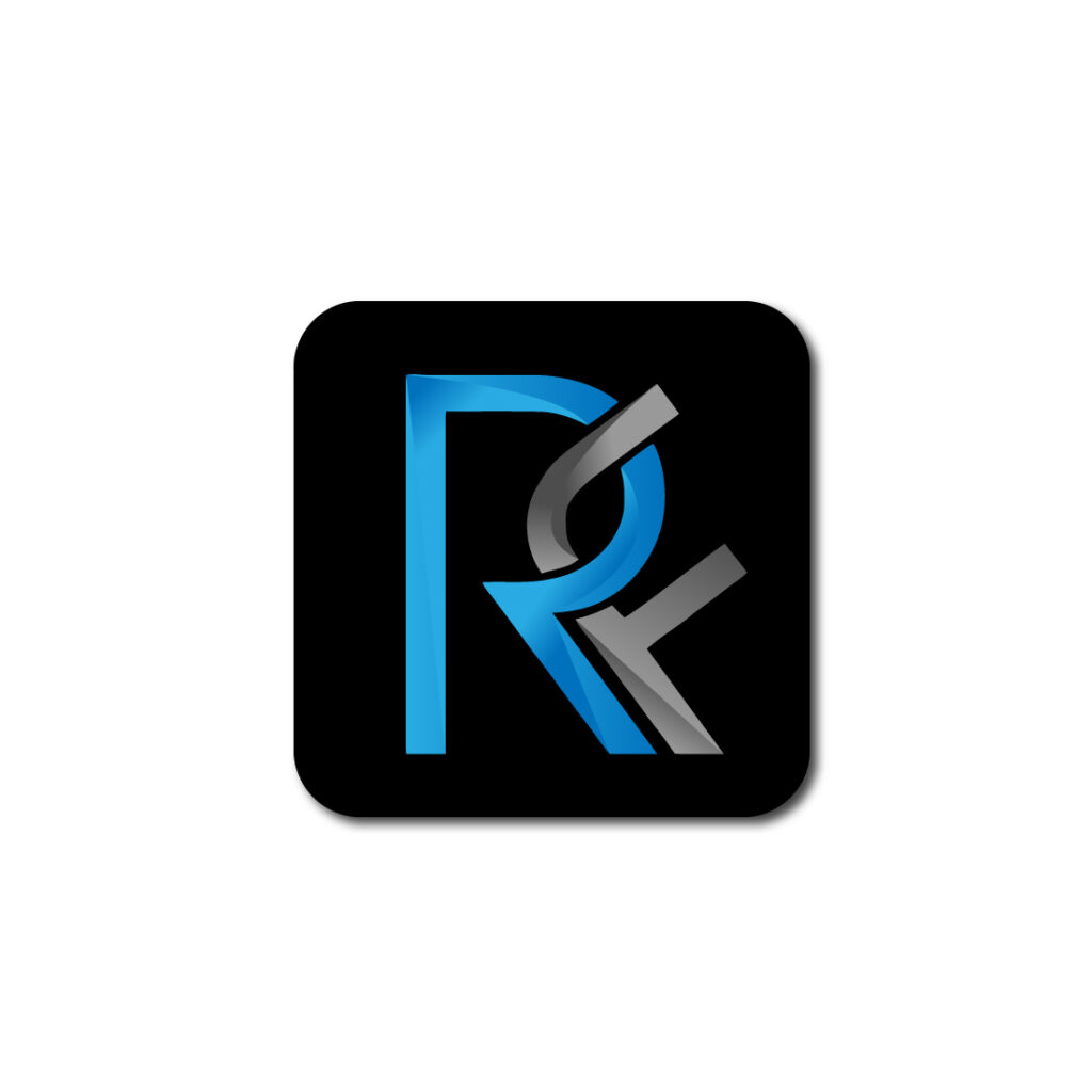 RF logo, RF Letter, RF design, RF icon, RF business - MasterBundles