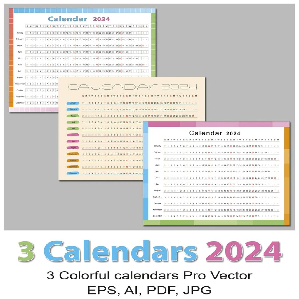Calendar Template – MasterBundles