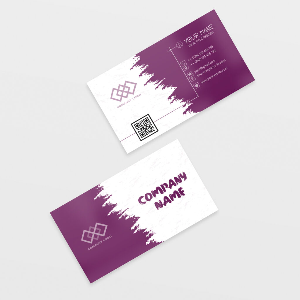Corporate business card of 8 colors - MasterBundles
