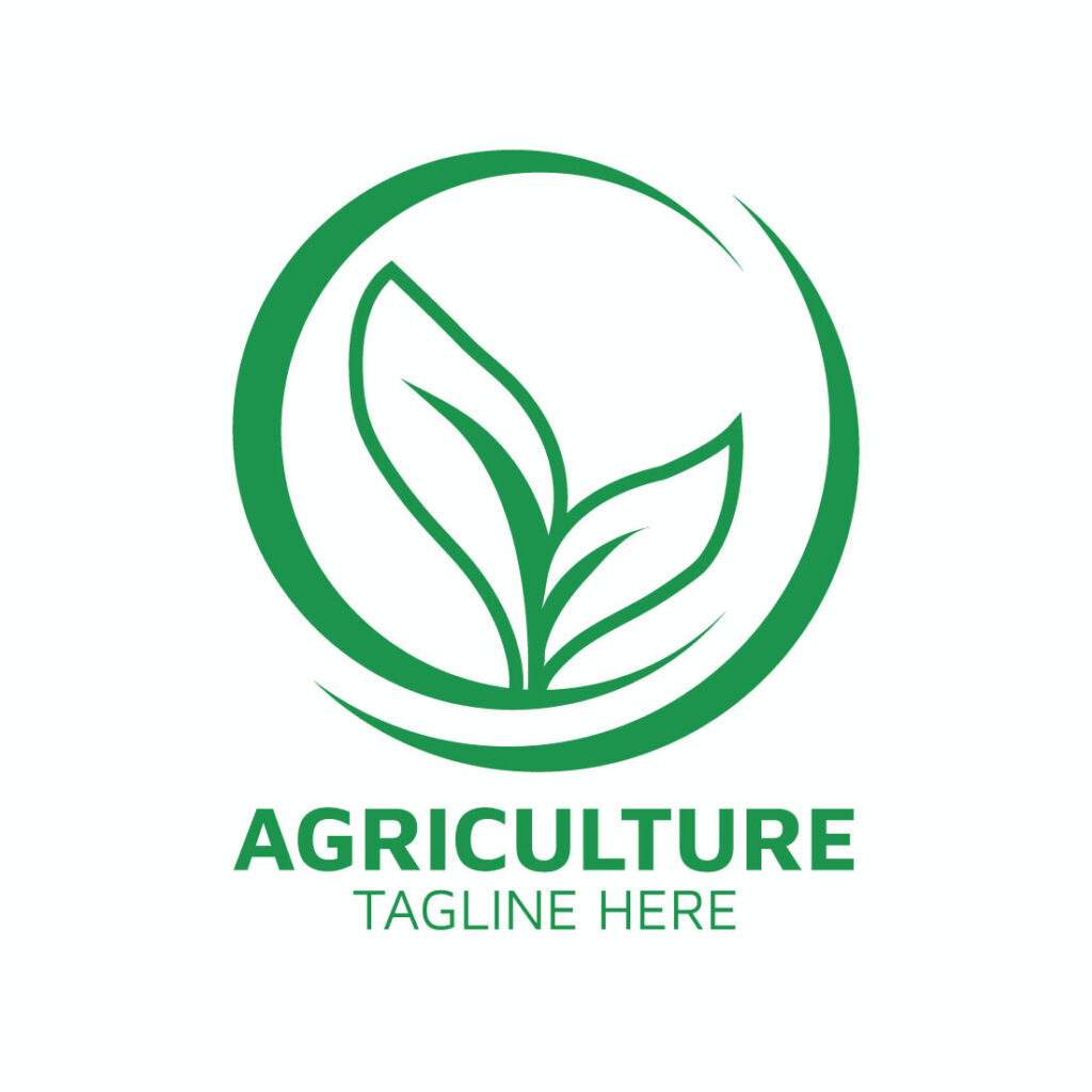 Simple agriculture logo, Professional agriculture logo, Modern ...