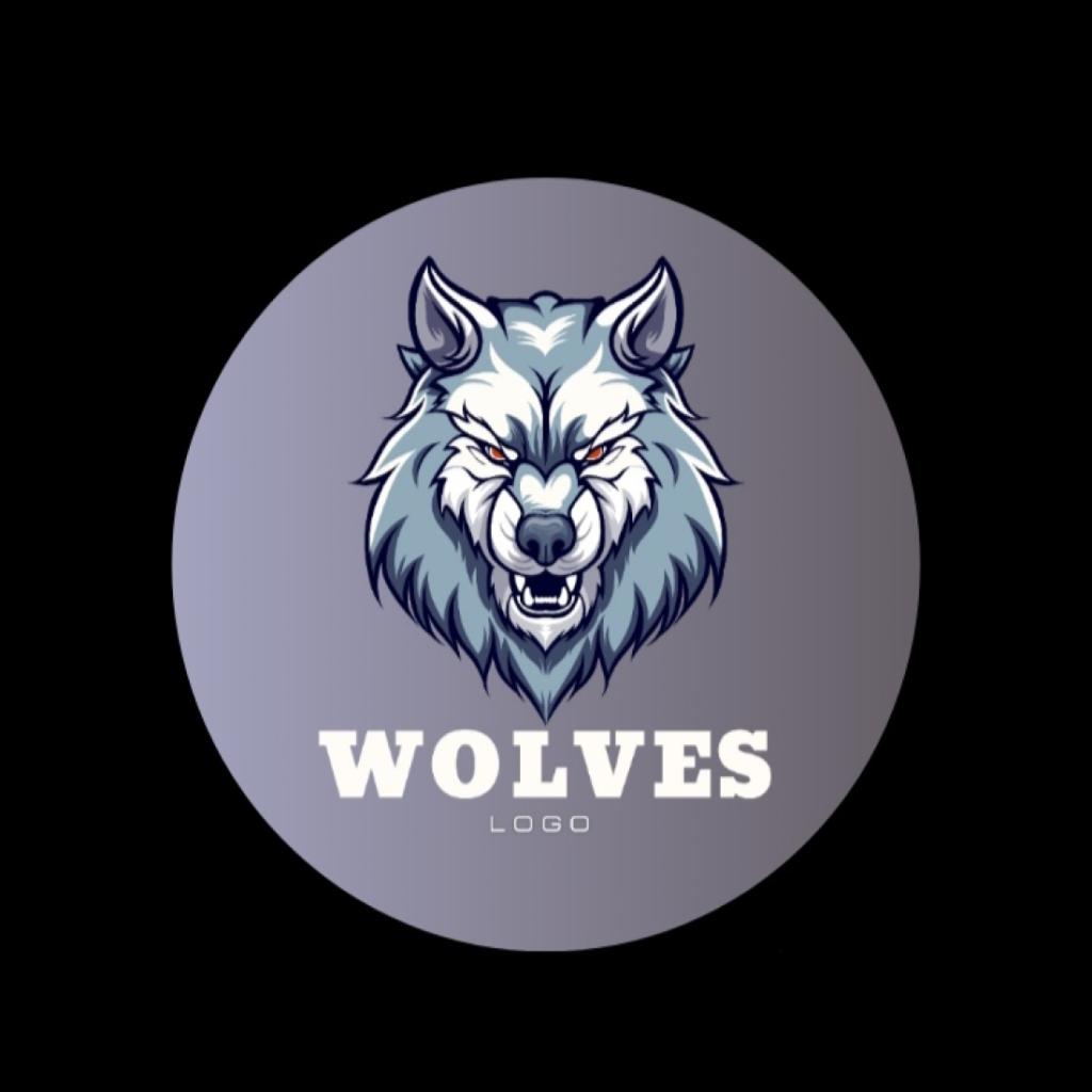 Wolves logo - MasterBundles