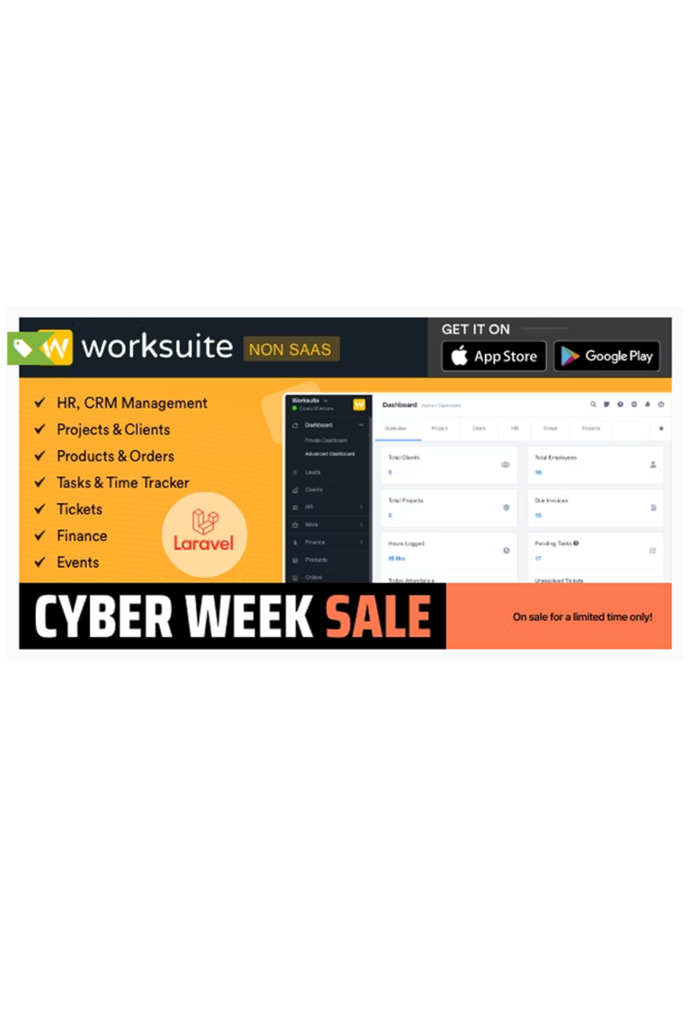 WORKSUITE - HR, CRM and Project Management - MasterBundles