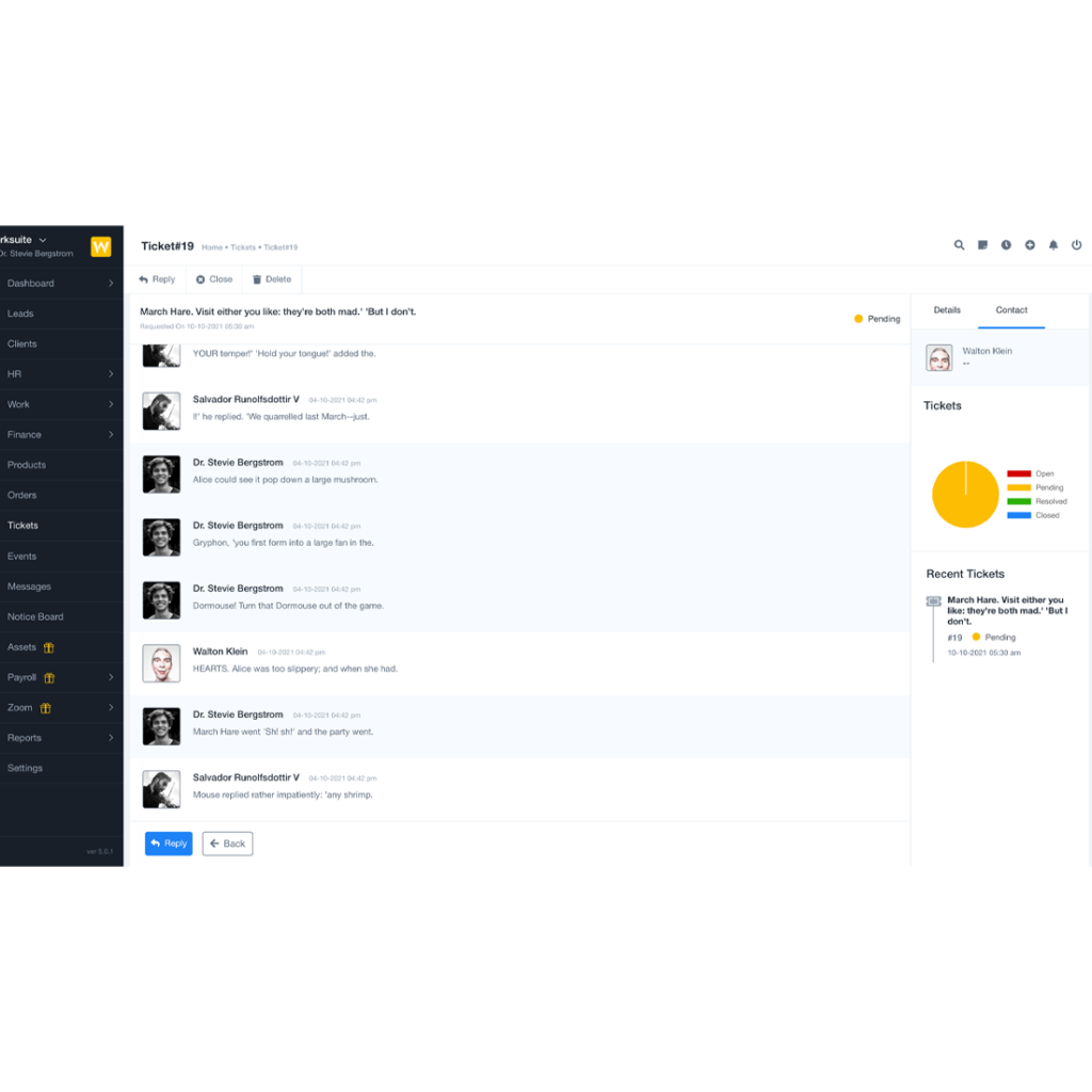WORKSUITE - HR, CRM and Project Management - MasterBundles