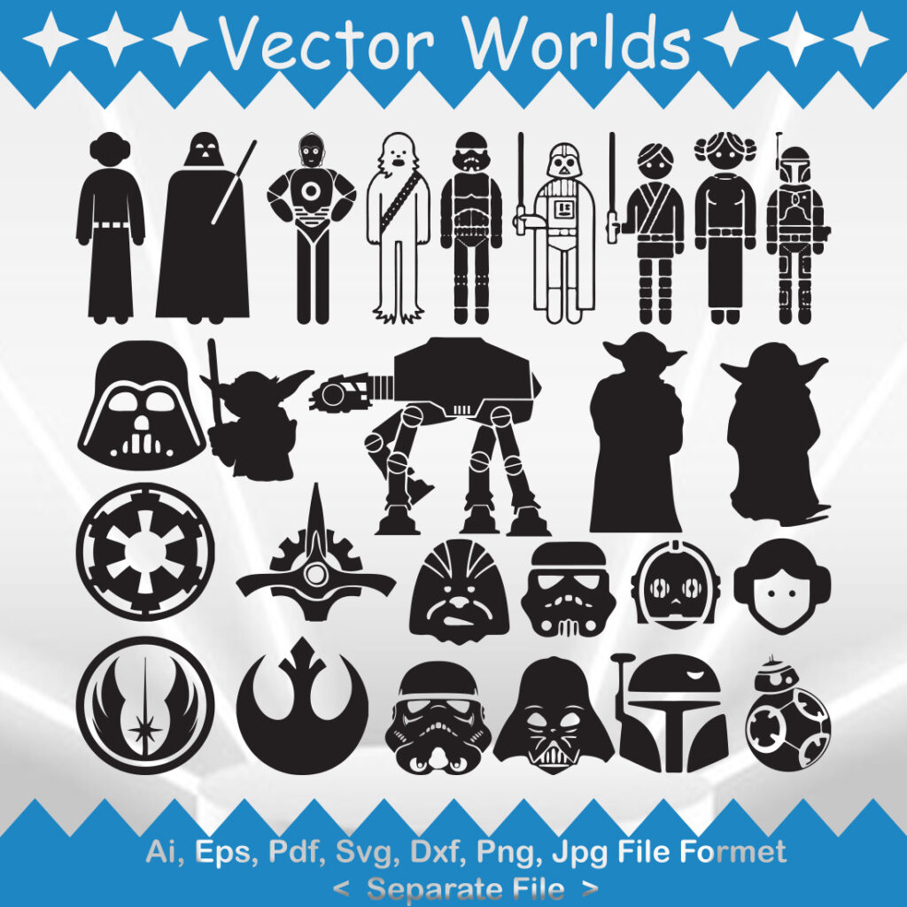Star Wars SVG Vector Design - MasterBundles