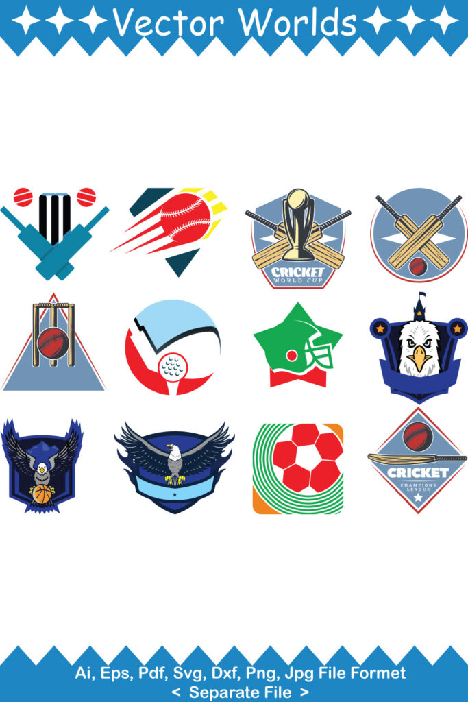 Sports Logos SVG Vector Design - MasterBundles