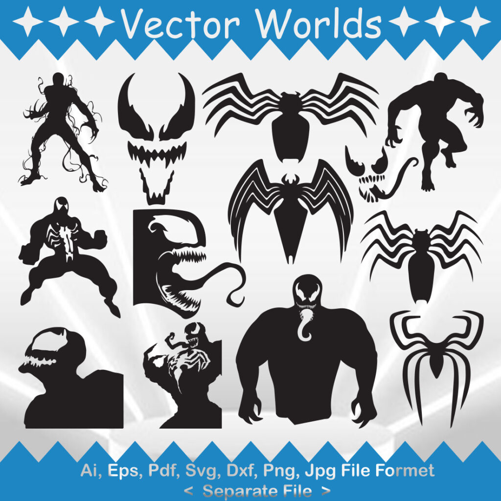 Venom SVG Vector Design - MasterBundles