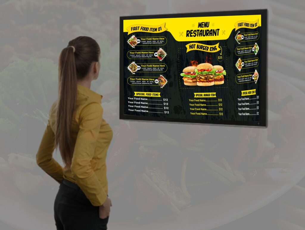 Digital Fast Food Menu Template V-22 - MasterBundles