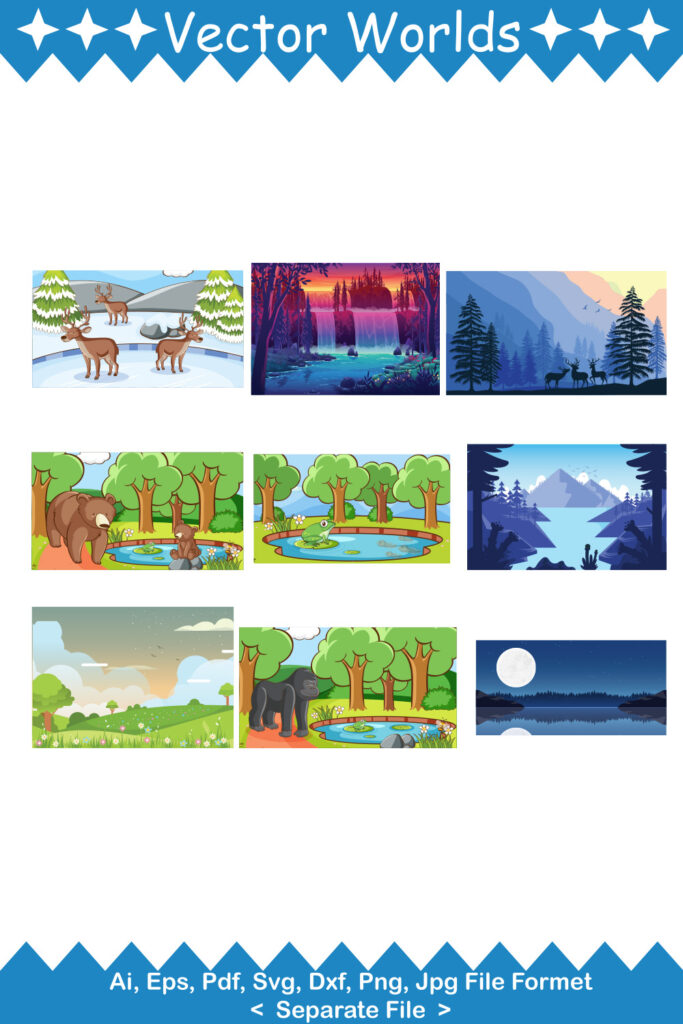 Nature SVG Vector Design - MasterBundles