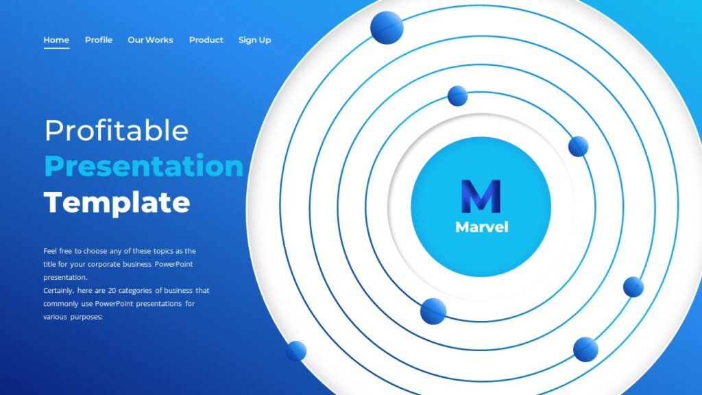 Marvel Plan Google Slide Presentation Template - MasterBundles