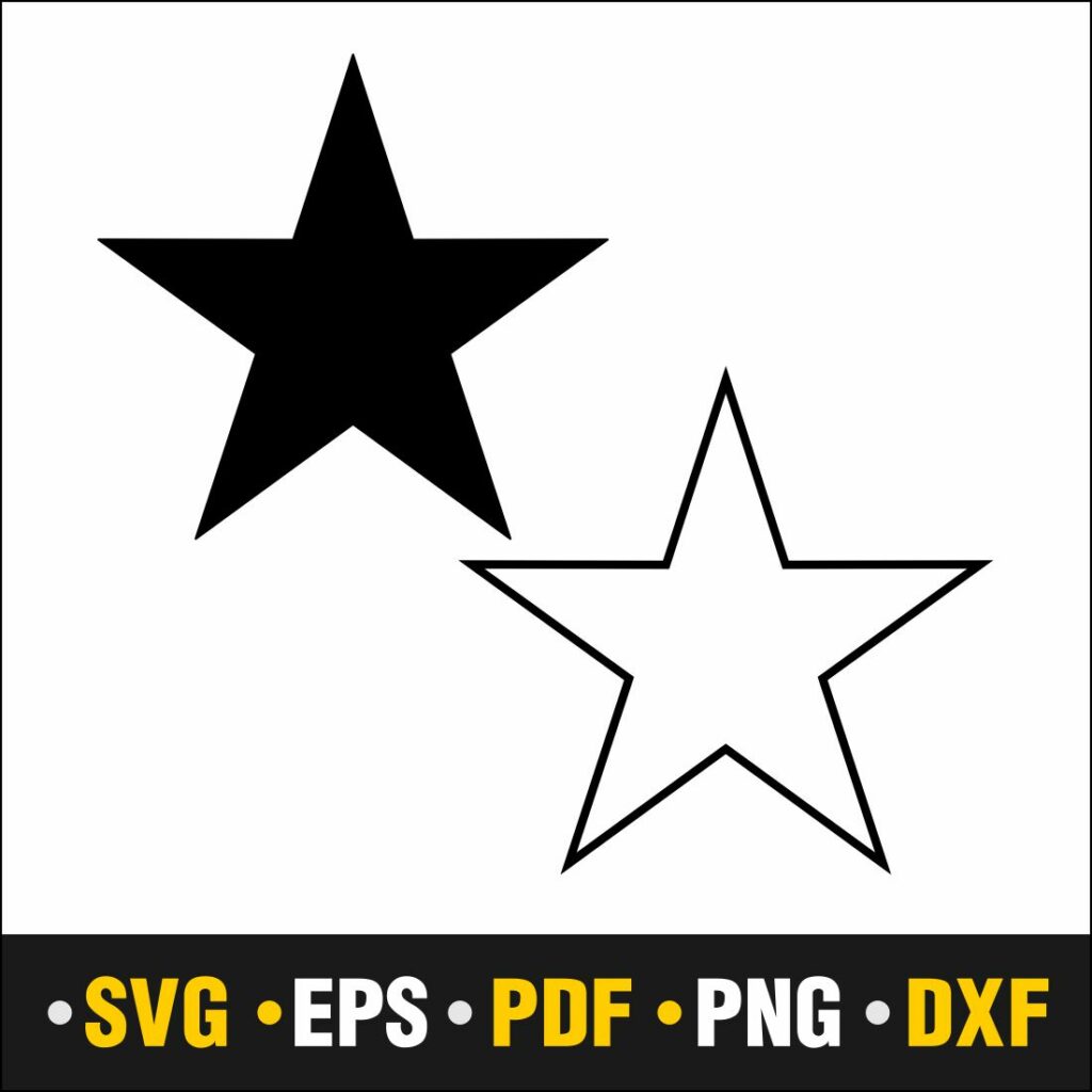 Star Svg, Stars, Stars Svg, Star Outline Png, Star Monogram Png, Star Svg, Star Svg, Instant ...