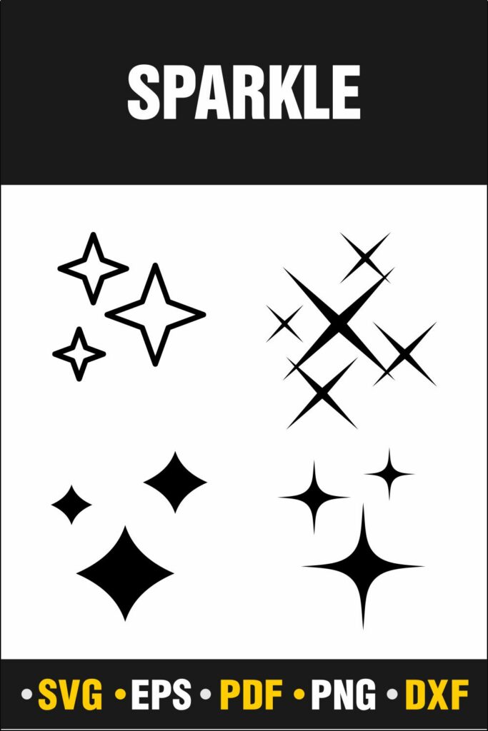 Sparkle Svg, Star Svg, Star Png, Sparkle Png, Sparkle Stars Svg, Sparkle Stars Png, Instant ...