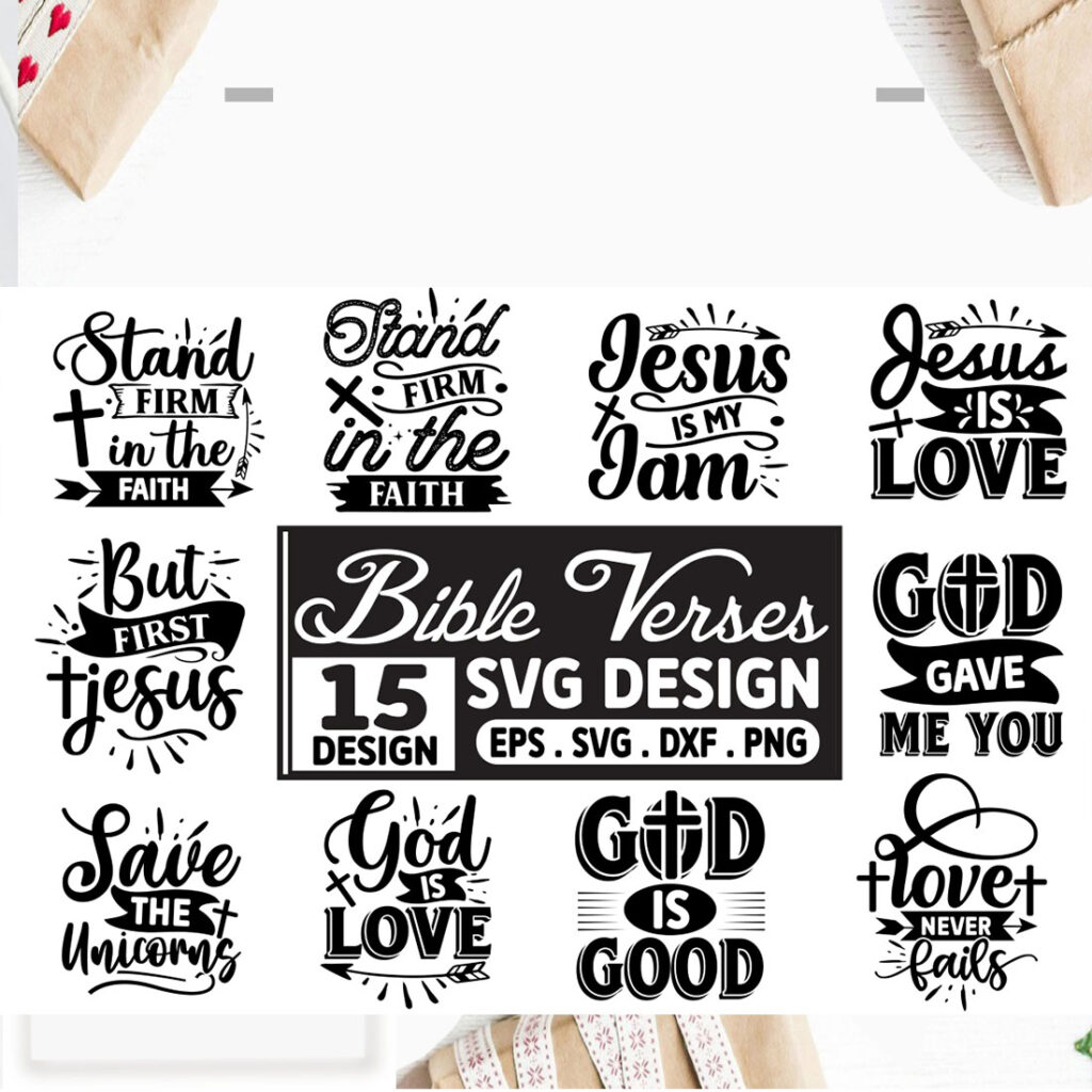 Bible Verses SVG Bundle, Christian Bundle SVG, Scripture Bundle ...