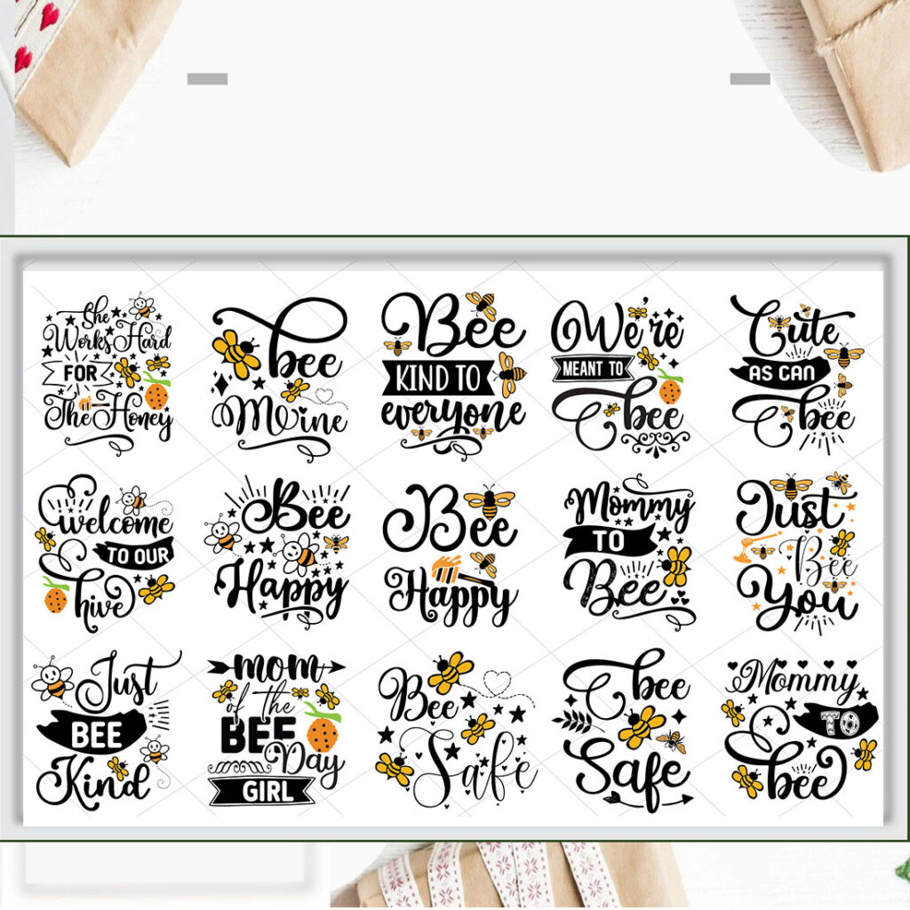 Bee Svg bundle, Bee Bundle, Bee Svg Bundle