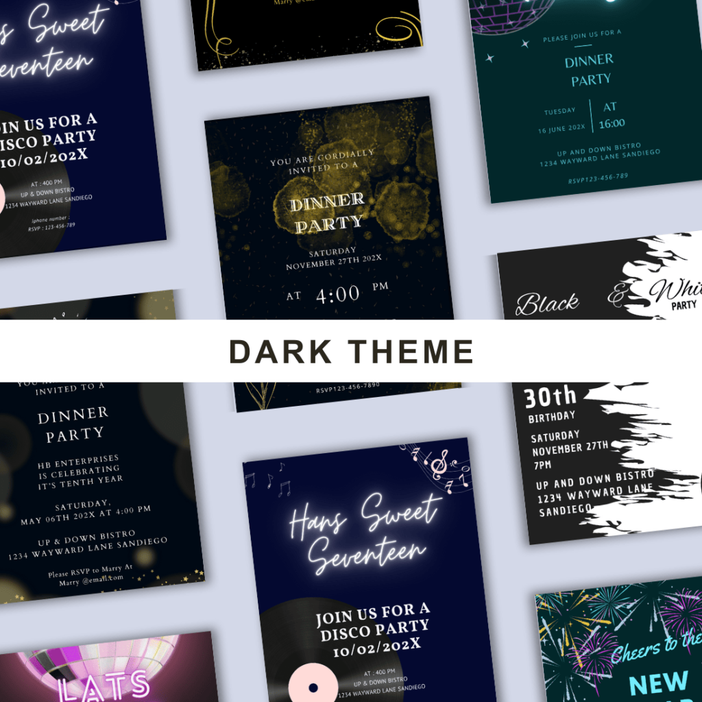 20 Party Invitation Template - MasterBundles
