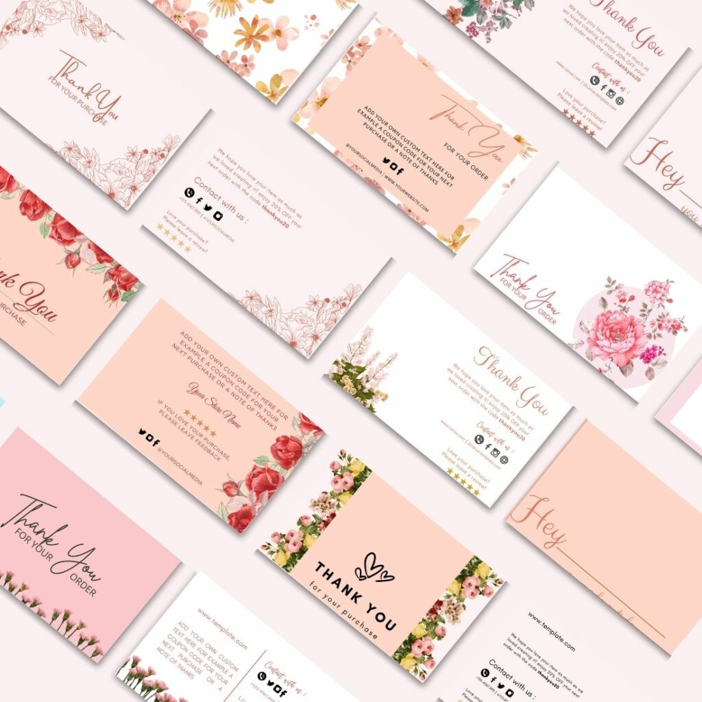 50 Thank You Card Template – MasterBundles