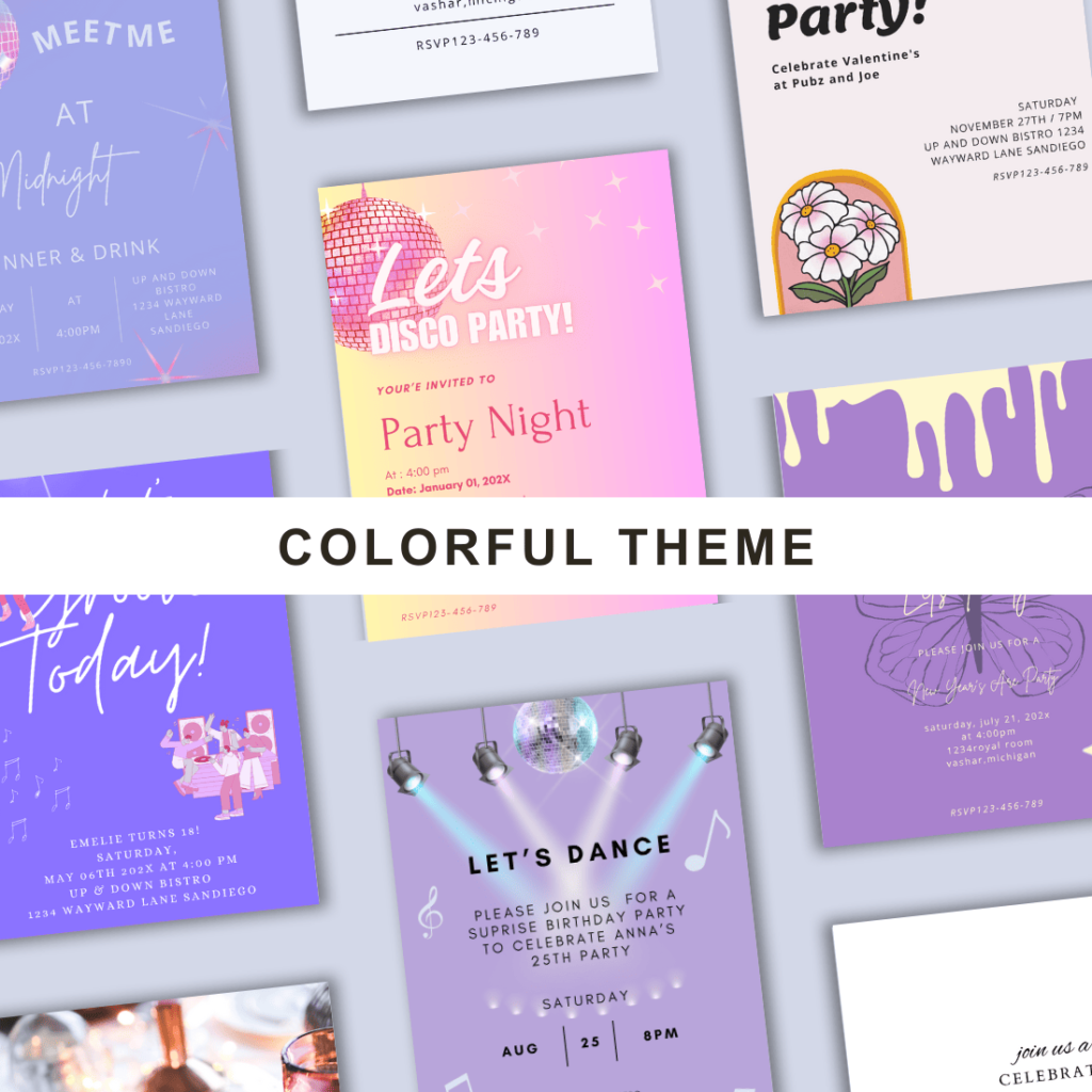 20 Party Invitation Template - MasterBundles