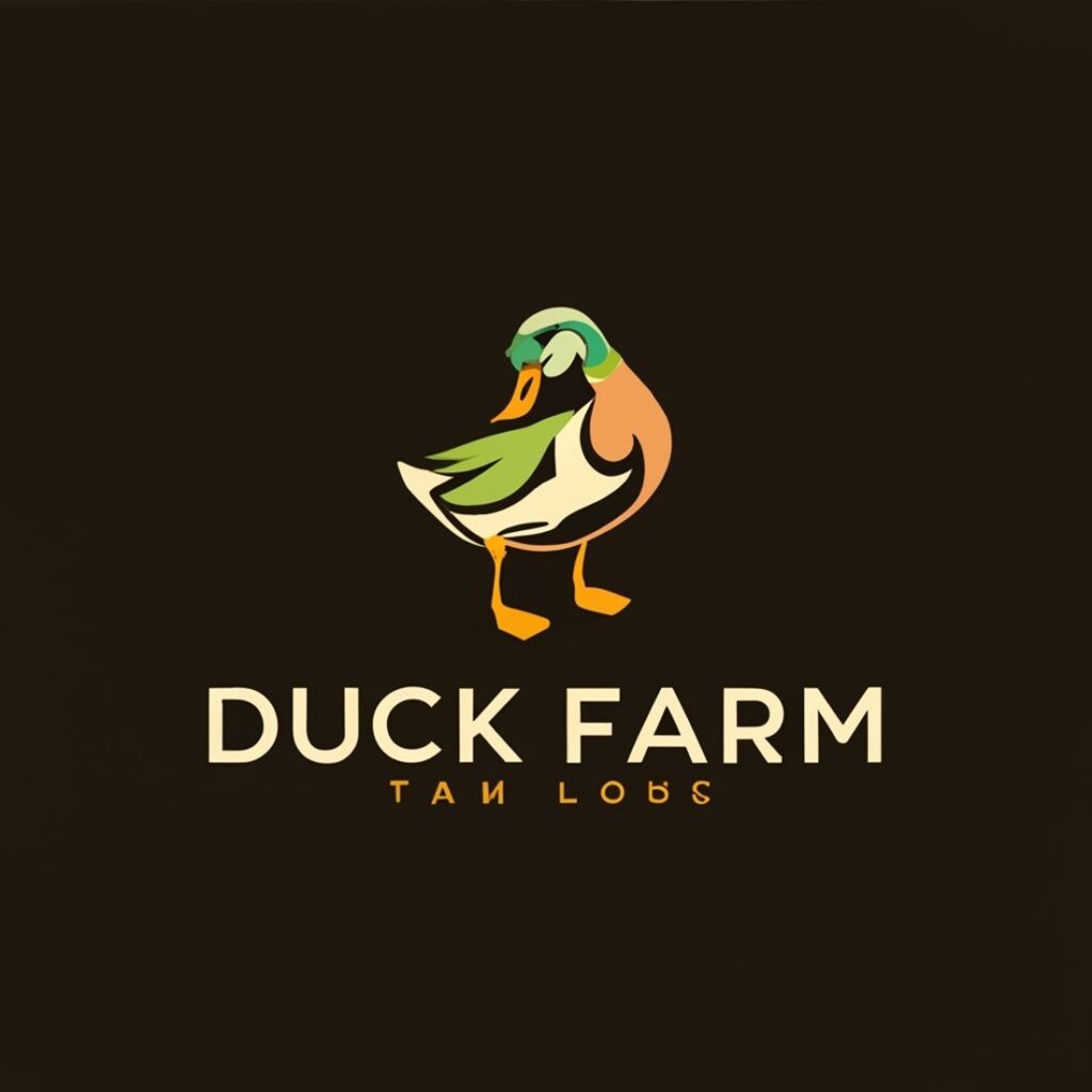 Duck Farm - Logo Design Template Total = 03 - MasterBundles