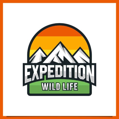 Set Adventure expedition mountains outdoor logo collection - $4 ...