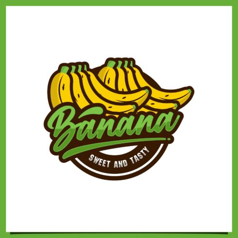 Set Banana vector badge logo design collection - $10 - MasterBundles