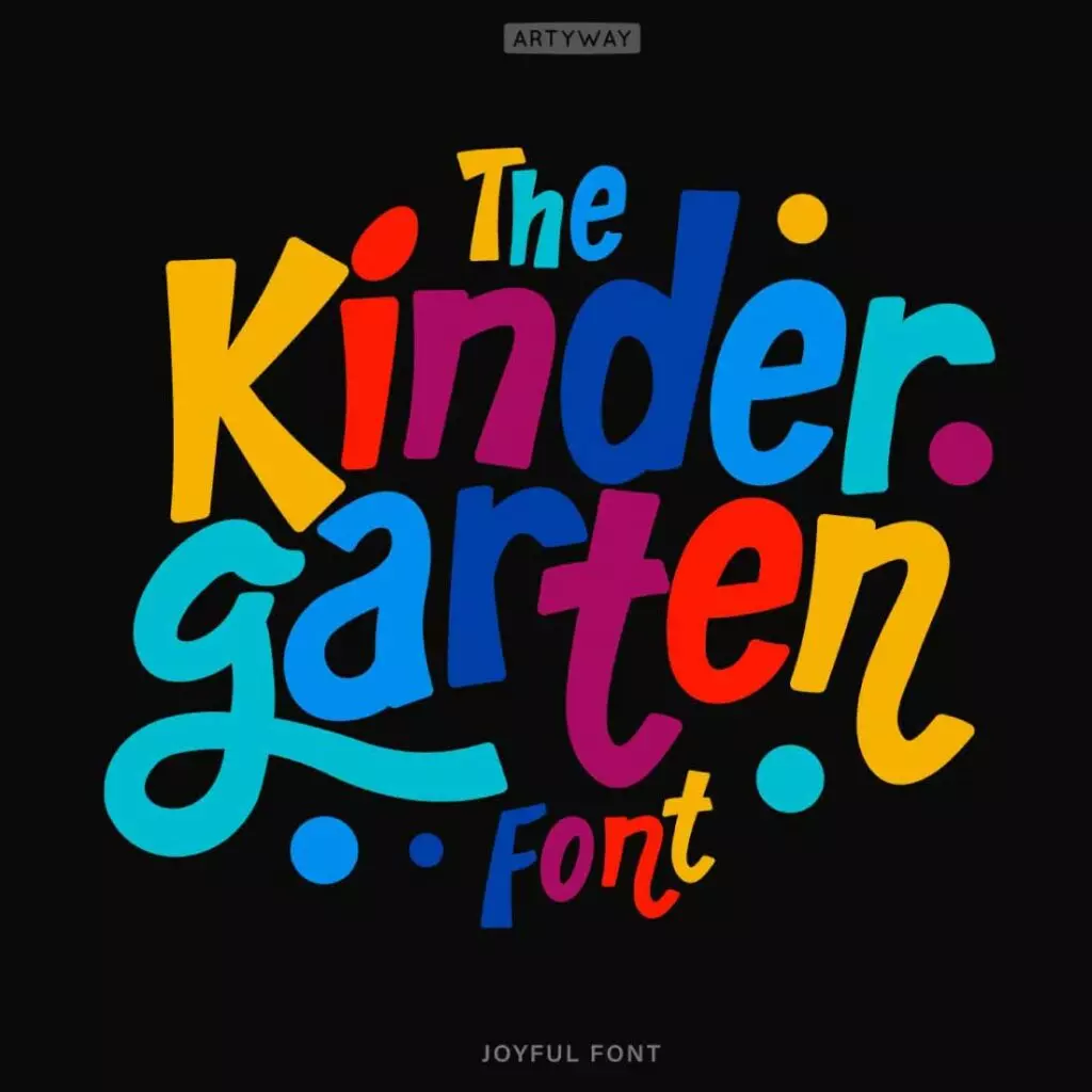 Color Kid Font - MasterBundles