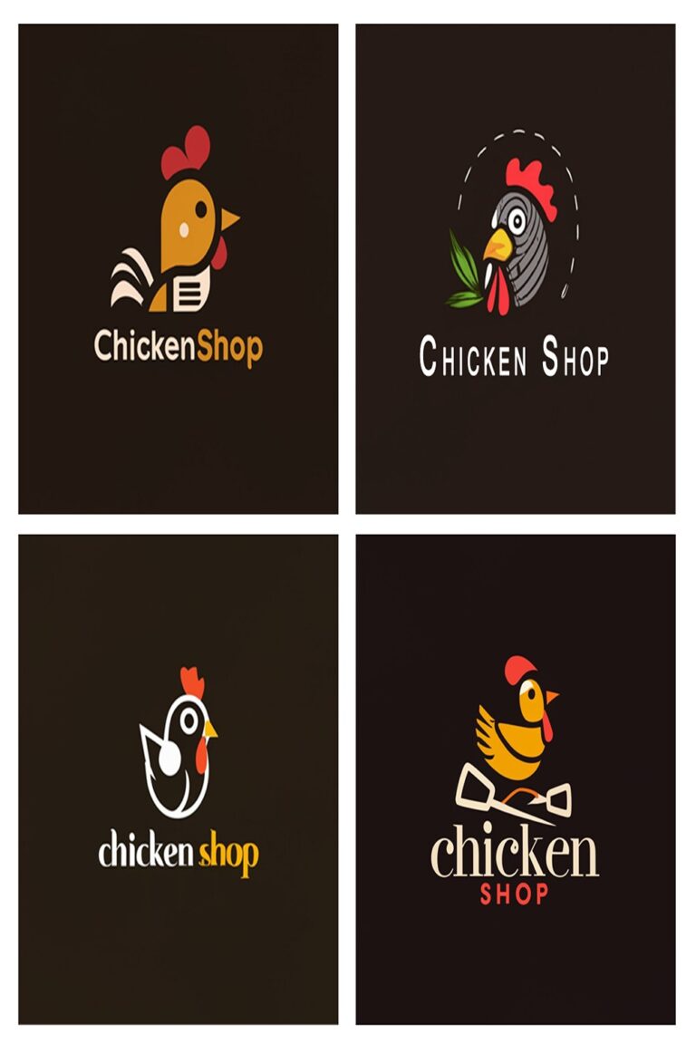 Chicken Shop - Logo Design Template - MasterBundles