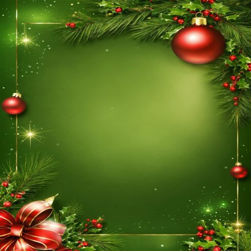 Merry Christmas - Background Invitation Card Design Template Total = 08 ...