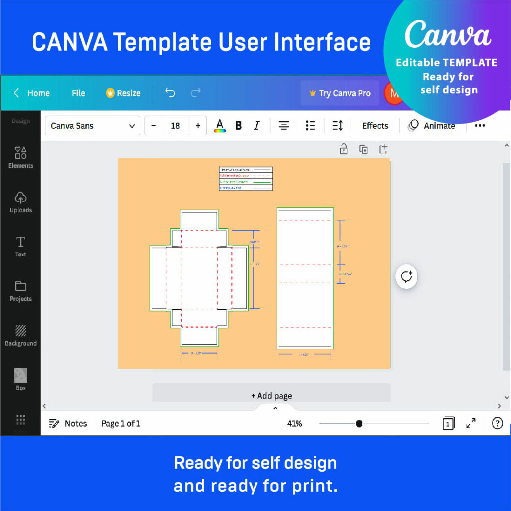 Customized Match Box, Dieline Template, SVG, EPS, PDF, DXF, Ai, PNG ...