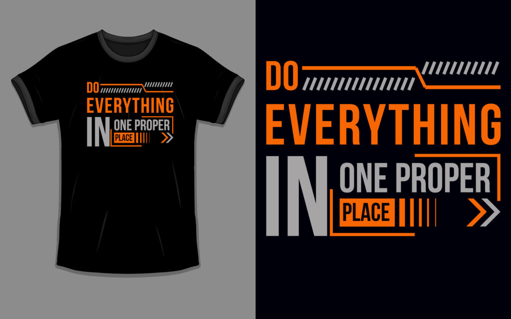 4 Variable Color Inspirational Quotes T-Shirt Designs - MasterBundles