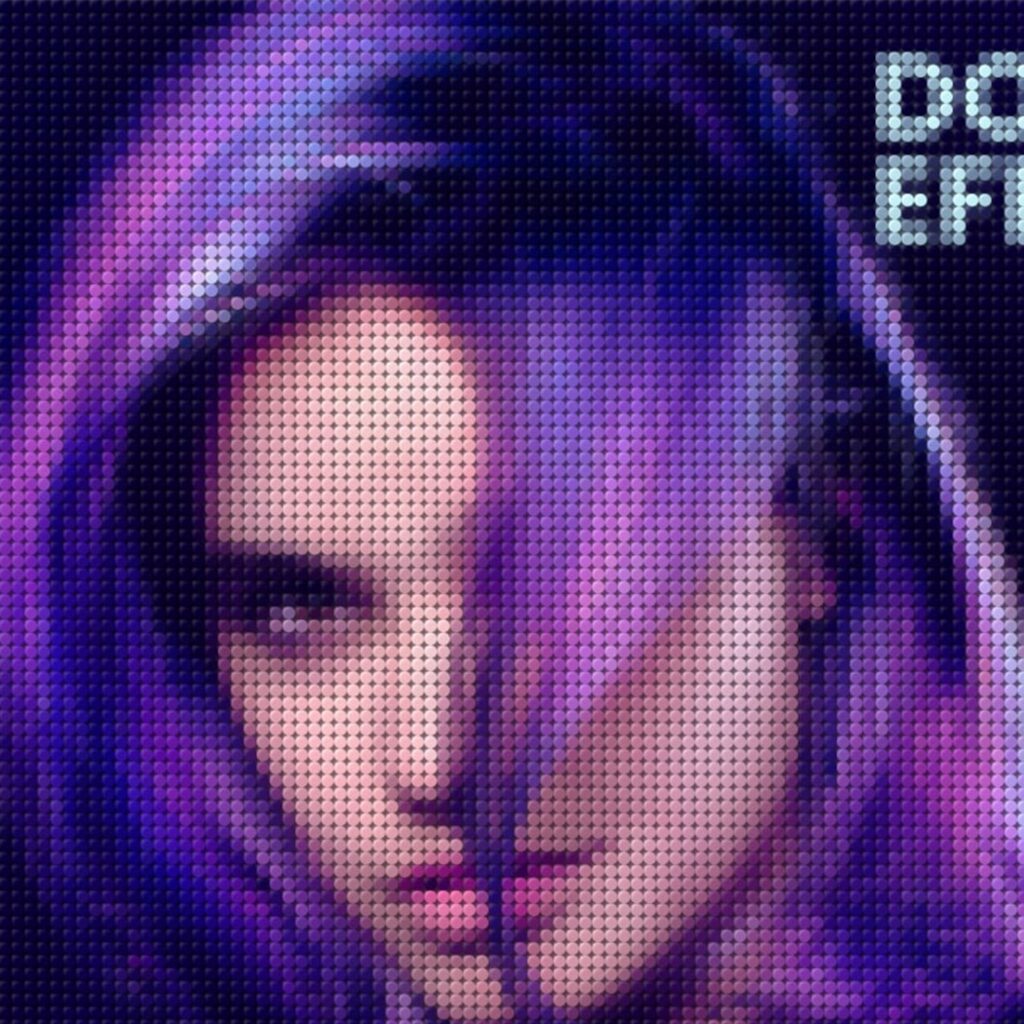 Portrait Photo Dot Effect Making - MasterBundles