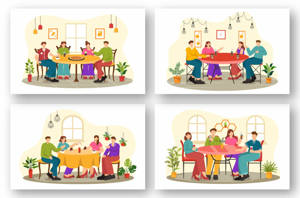 12 Double Date Illustration - MasterBundles