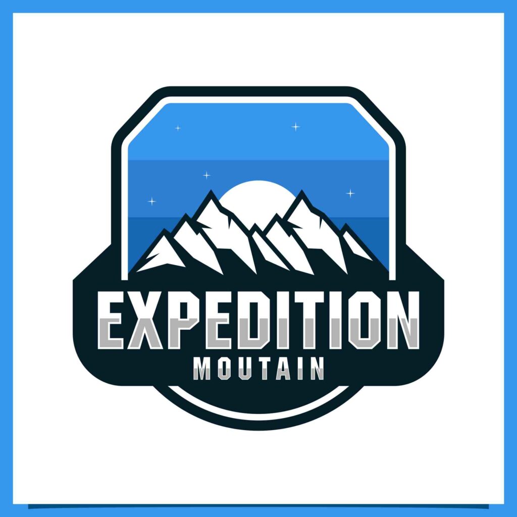 Set Expedition outdoor adventure badge design collection - $4 ...