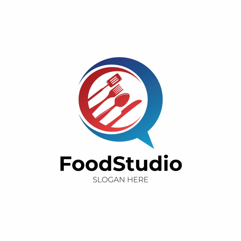 Food studio vector logo Cooking logo Restaurant vector logo design ...