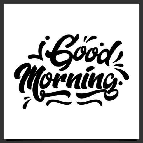 Set Good morning lettering design collection - $6 - MasterBundles